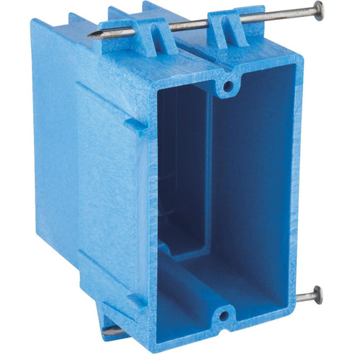 Carlon SuperBlue 1-Gang Thermoplastic Molded Wall Box - Geneva, NY ...